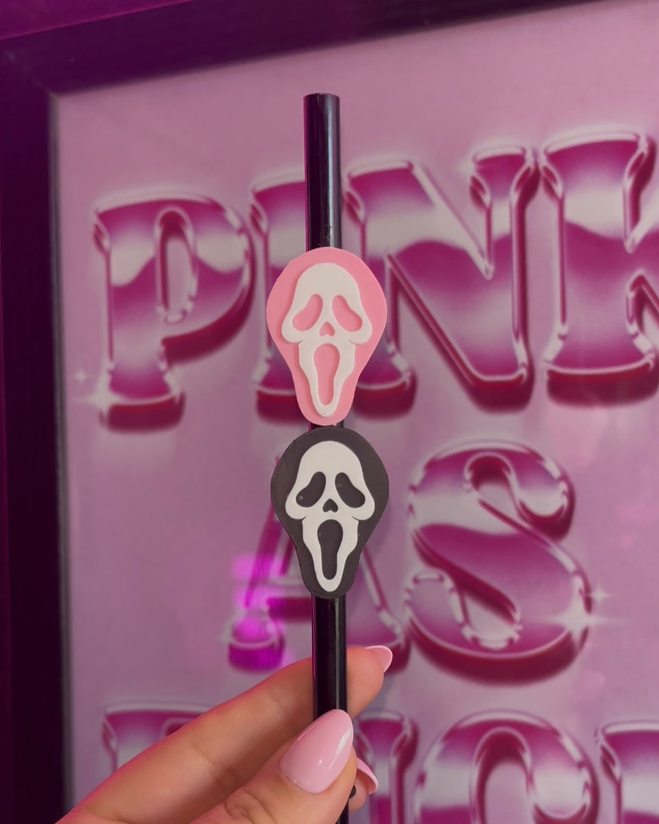 GhostDaddy Straw Topper – Shescraftyaf